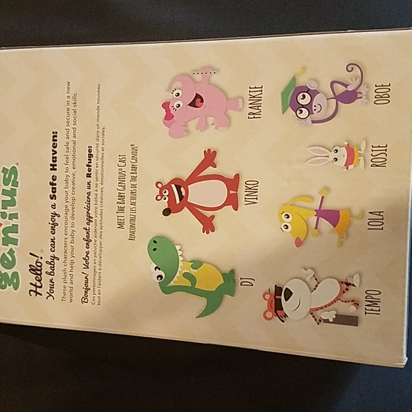 Baby Genius | Toys | Baby Genius Soft Plush Toy Perfect To Introduce ...